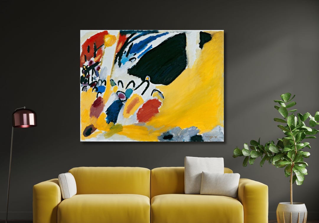 Wassily Kandinsky Canvas Poster, Impression III Painting, Kandinsky ...