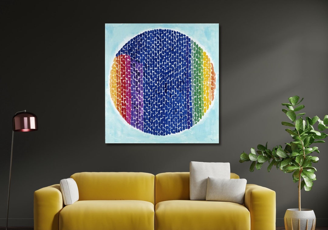 Snoopy Early Sun Display on Earth by Alma Thomas Canvas Printing ...