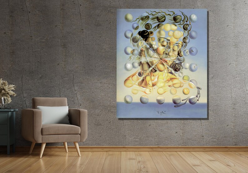 Galatea of the Spheres Canvas Poster Salvador Dali Wall Art - Etsy