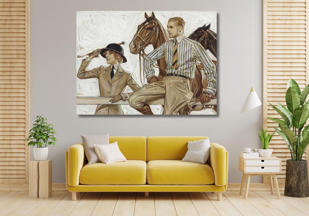 The Arrow Collar Man by J.C. Leyendecker | Art Deco Advertising Canvas ...