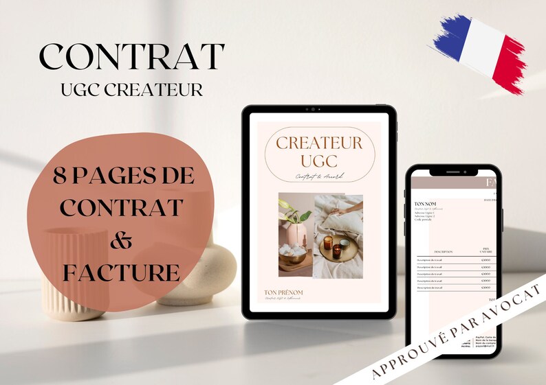 French Contract UGC Creator - Etsy