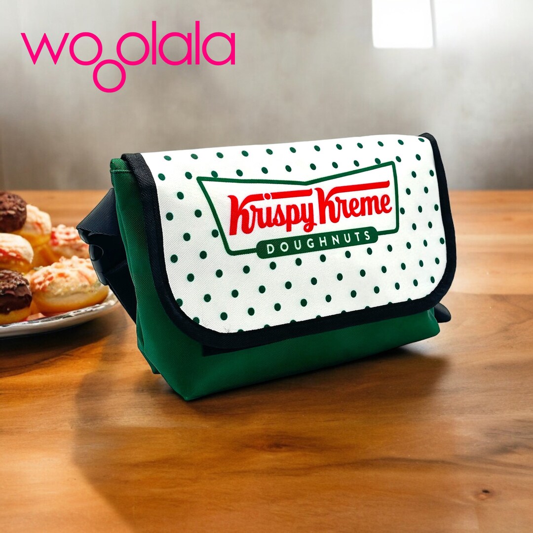 Quirky KRISPY KREME DOUGHNUT Sling Crossbody Bag for Man , Woman, Kids ...