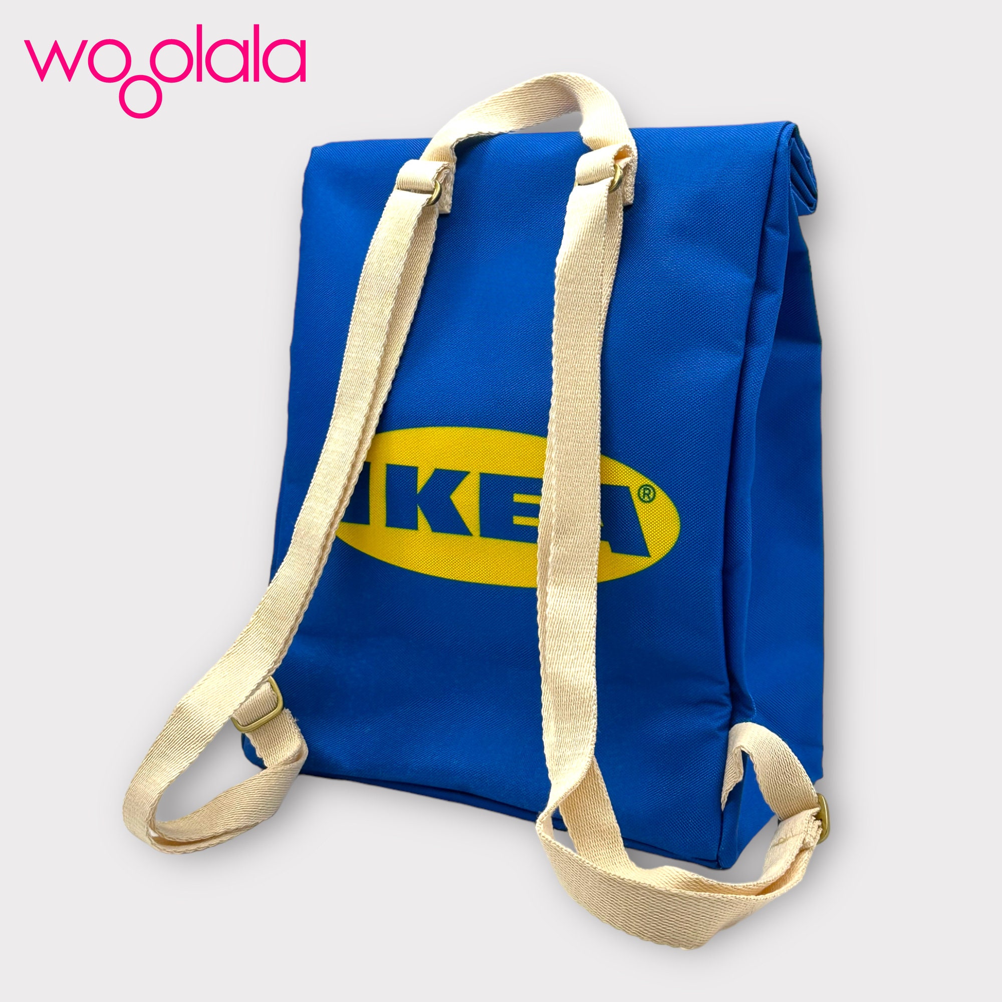 Quirky IKEA BLUE Backpack and Sling Crossbody Bag for Man , Woman, Kids ...