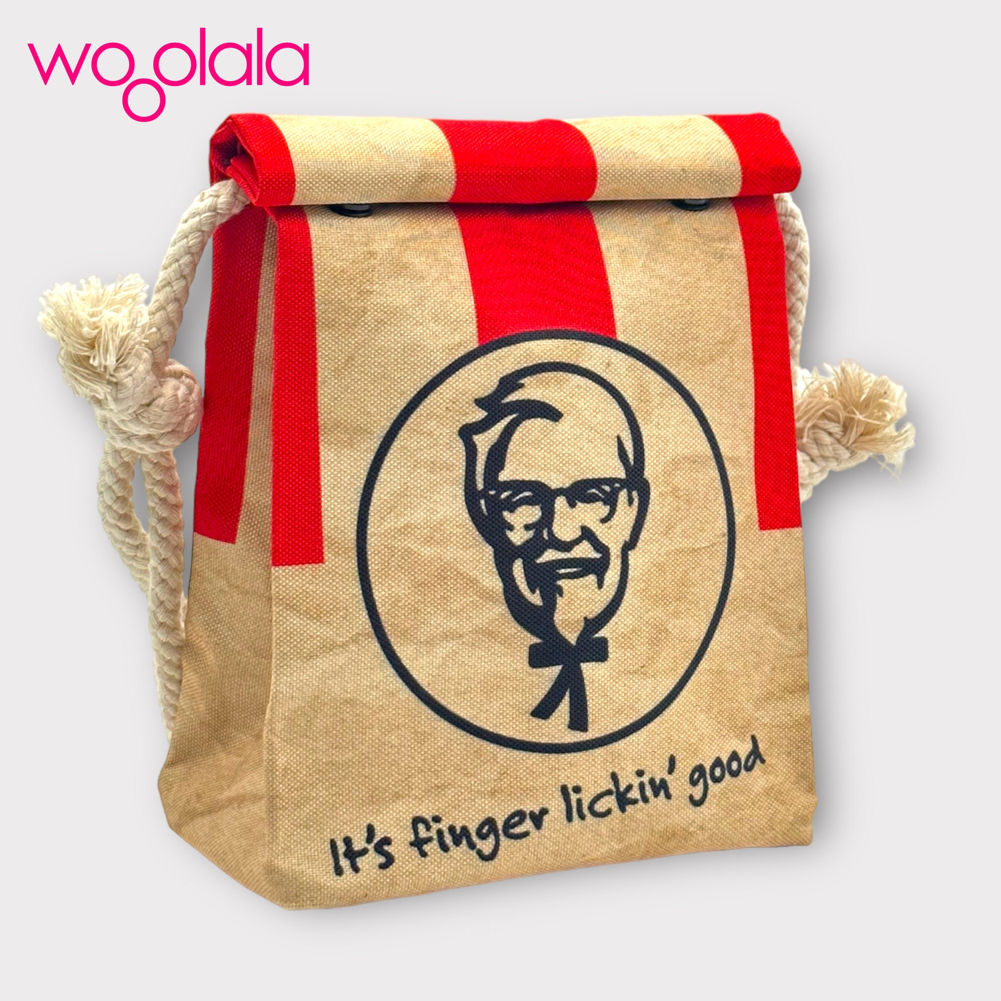Quirky KFC Colonel Sanders FASTFOOD Chicken Backpack and Sling ...