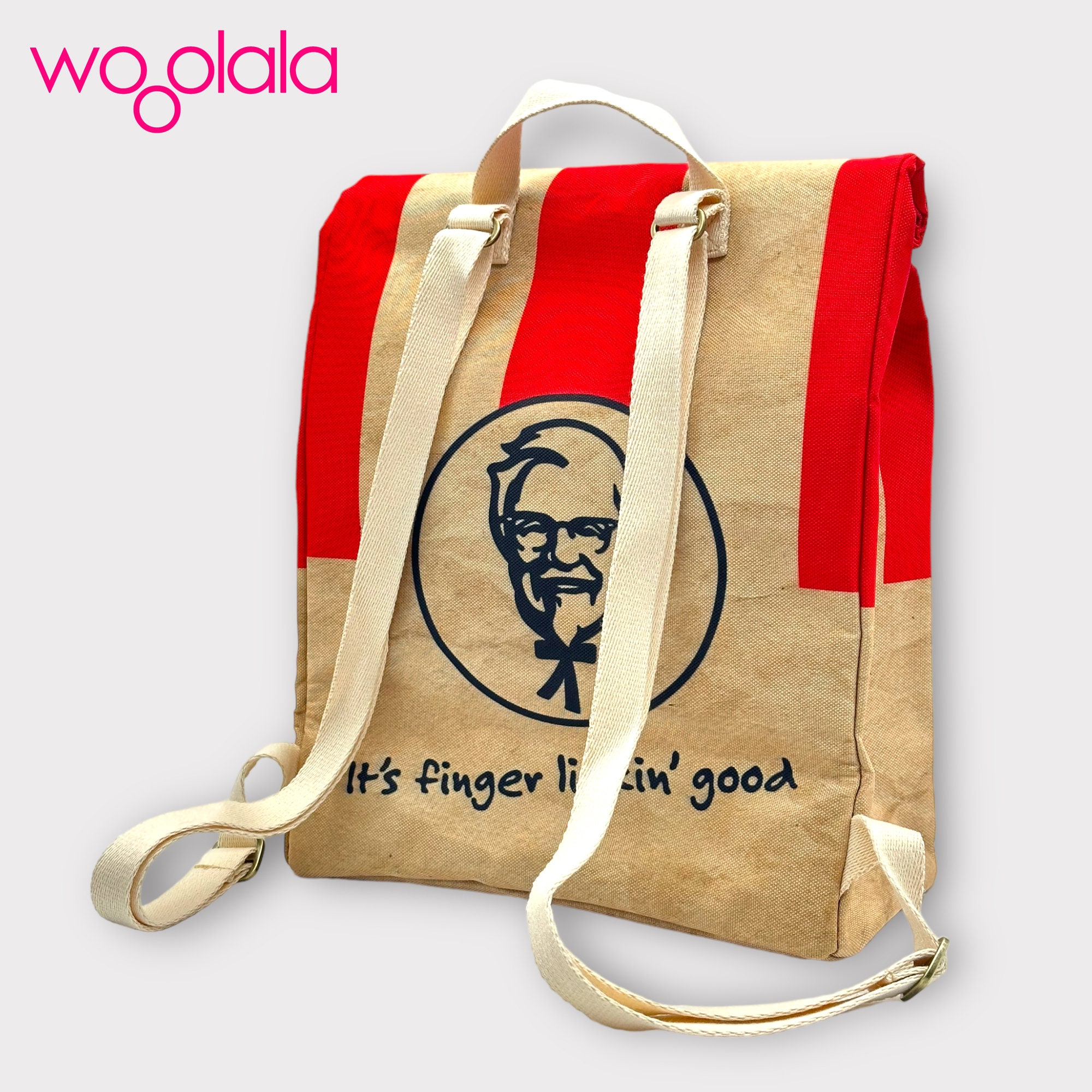 Quirky KFC Colonel Sanders FASTFOOD Chicken Backpack and Sling ...