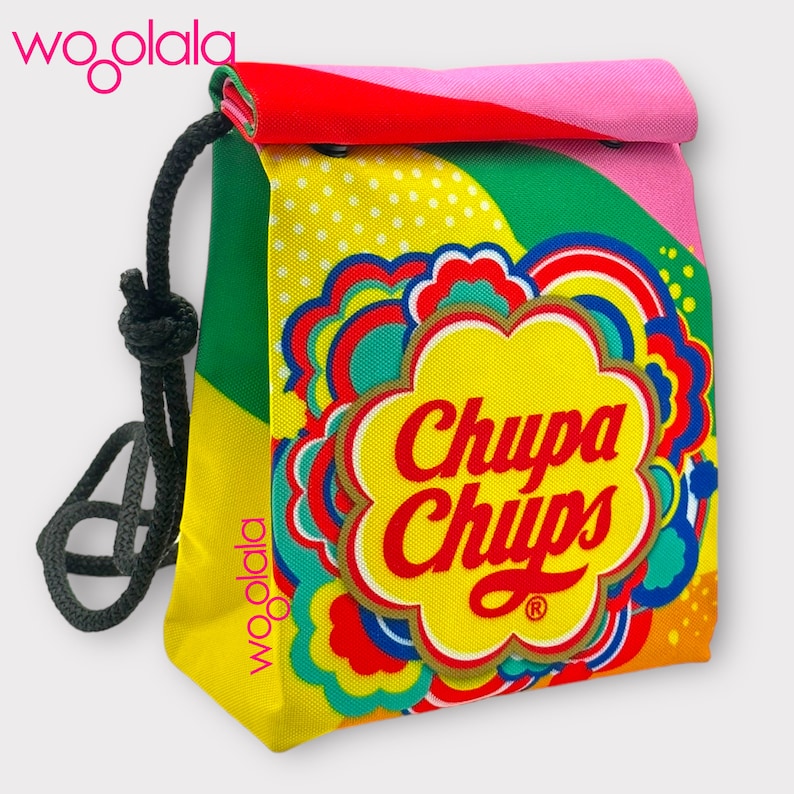 Quirky Chupa Chups Backpack and Sling Crossbody Bag for Man , Woman ...
