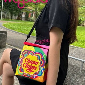 Quirky Frosties Corn Flakes Cereals Backpack and Sling Crossbody Bag ...