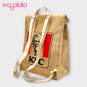 Quirky KFC FASTFOOD CHICKEN Backpack and Sling Crossbody Bag for Man ...