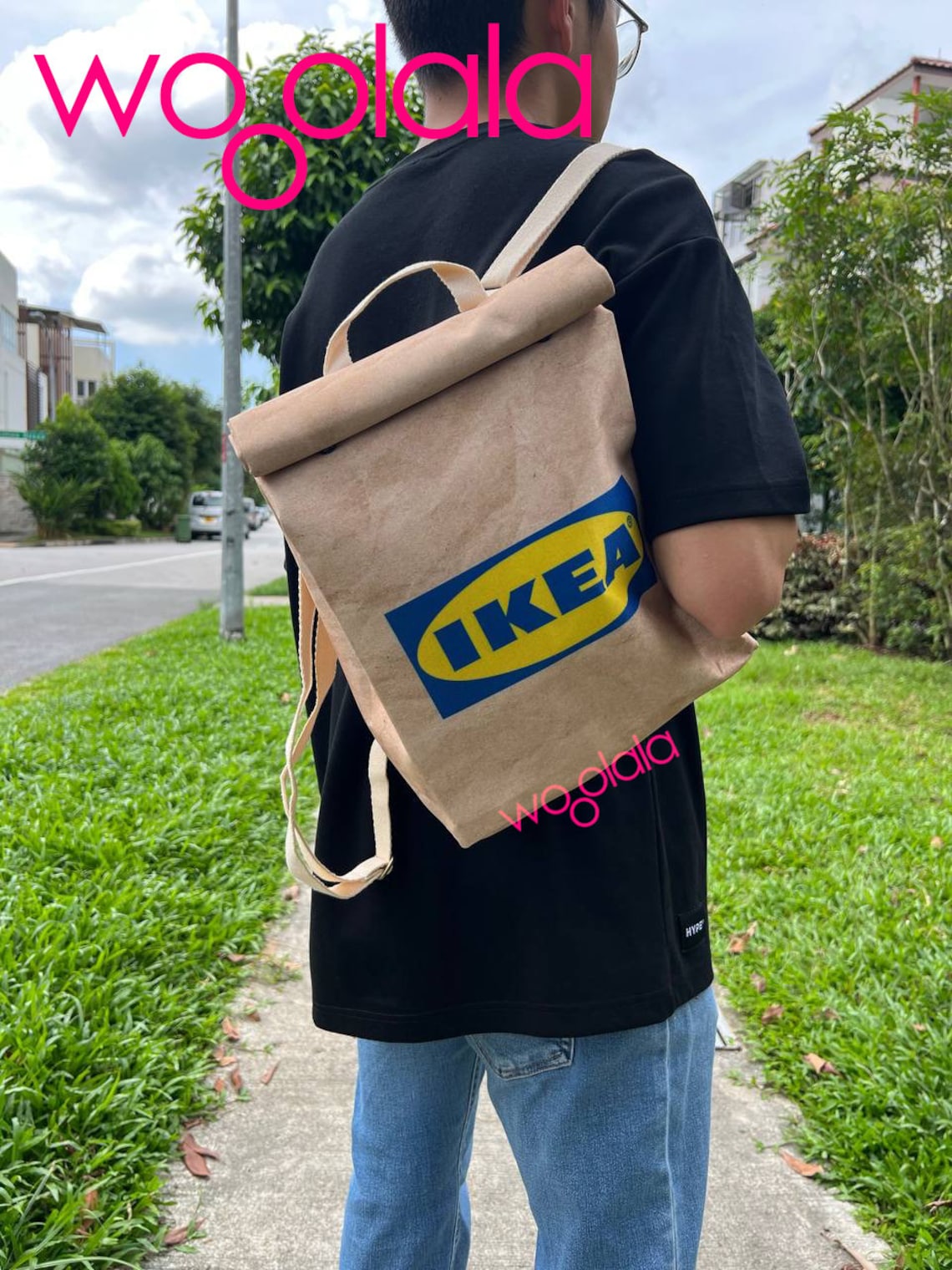 Quirky Pringles Potato Chips Snack Backpack and Sling Crossbody Bag for ...