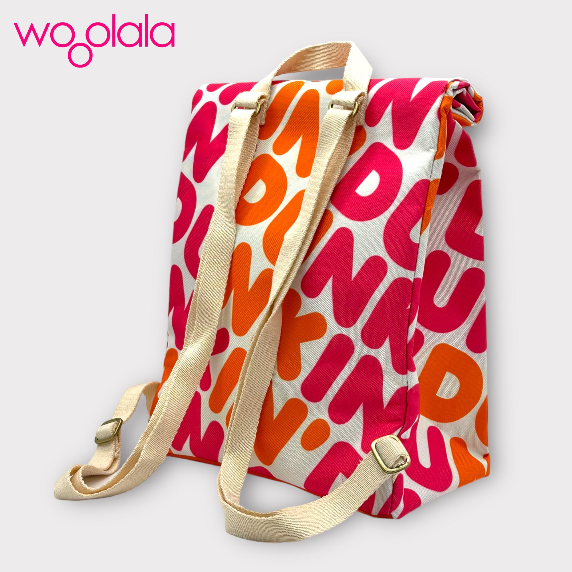 Quirky Dunkin Donuts Backpack and Sling Crossbody Bag for Man , Woman ...