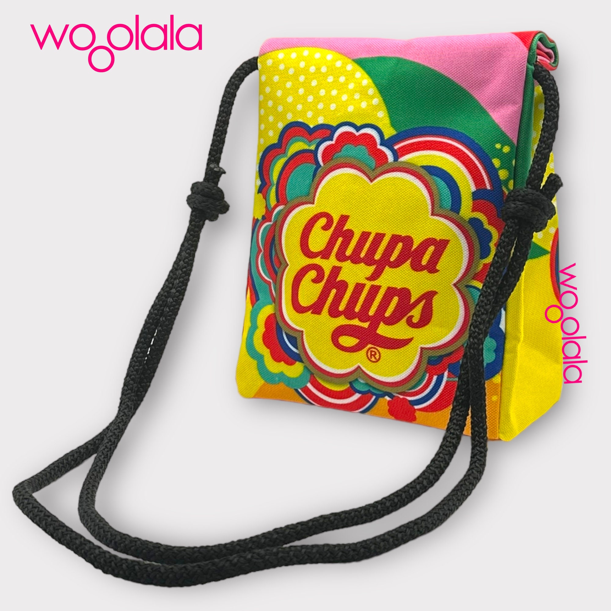 Quirky Chupa Chups Backpack and Sling Crossbody Bag for Man , Woman ...