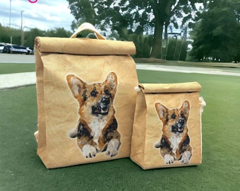 Quirky KRISPY KREME DOUGHNUT Backpack and Sling Crossbody Bag for Man ...