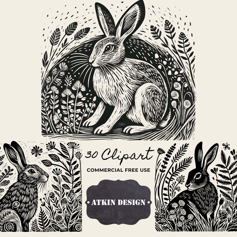 Lino Print Patterns - Etsy UK