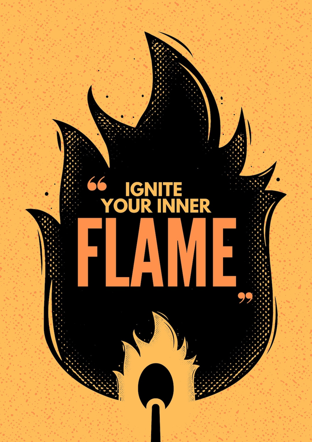 Ignite Your Inner Flame POSTER - Etsy