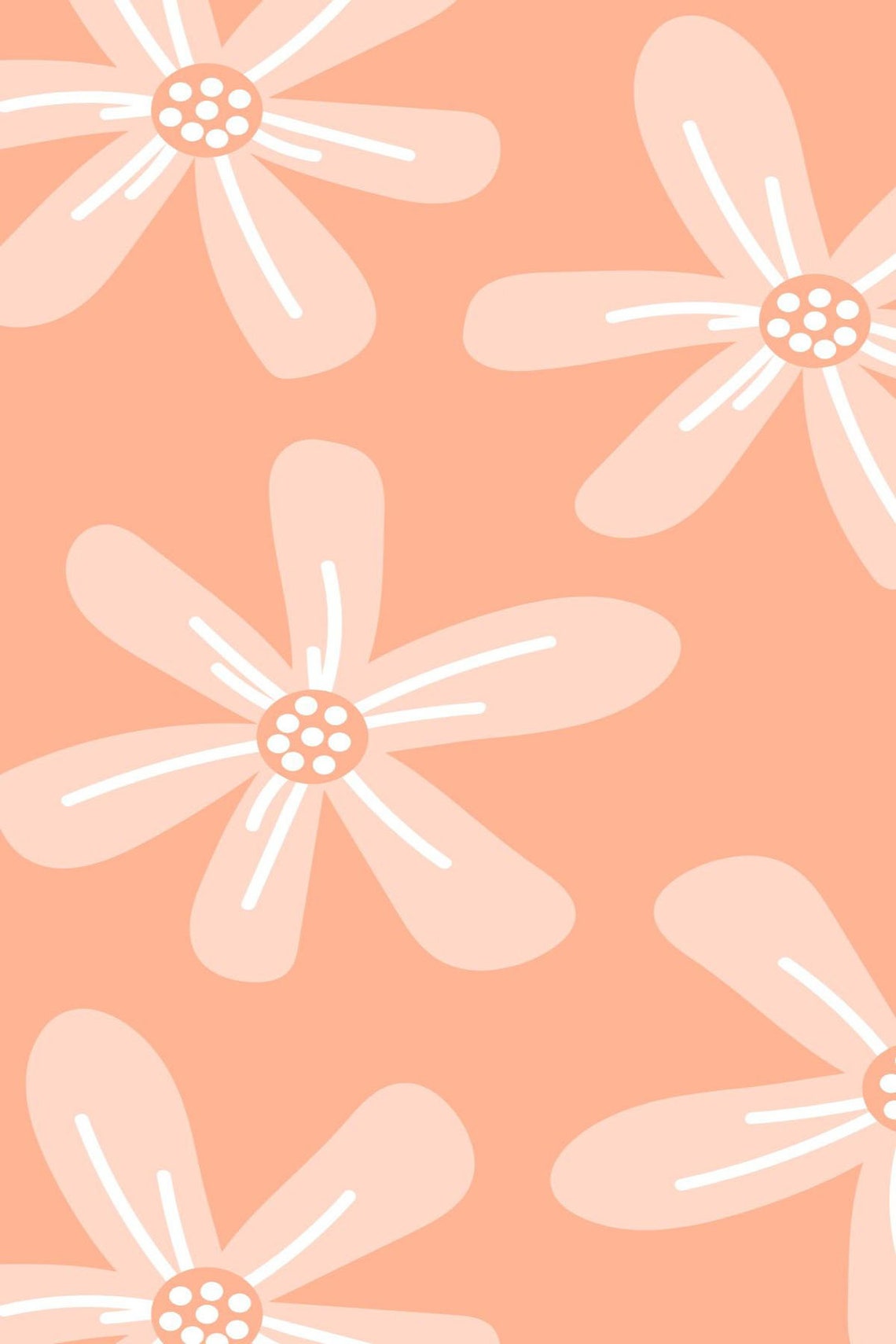 300 Pcs Peach Aesthetic Wall Collage Kit Peach Aesthetic Room Decor ...