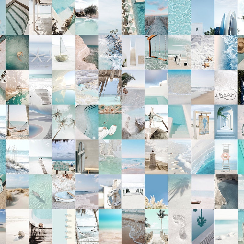 Beach Collage Kit - Etsy