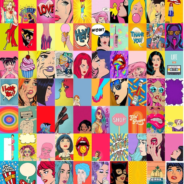 Pop Art Prints - Etsy