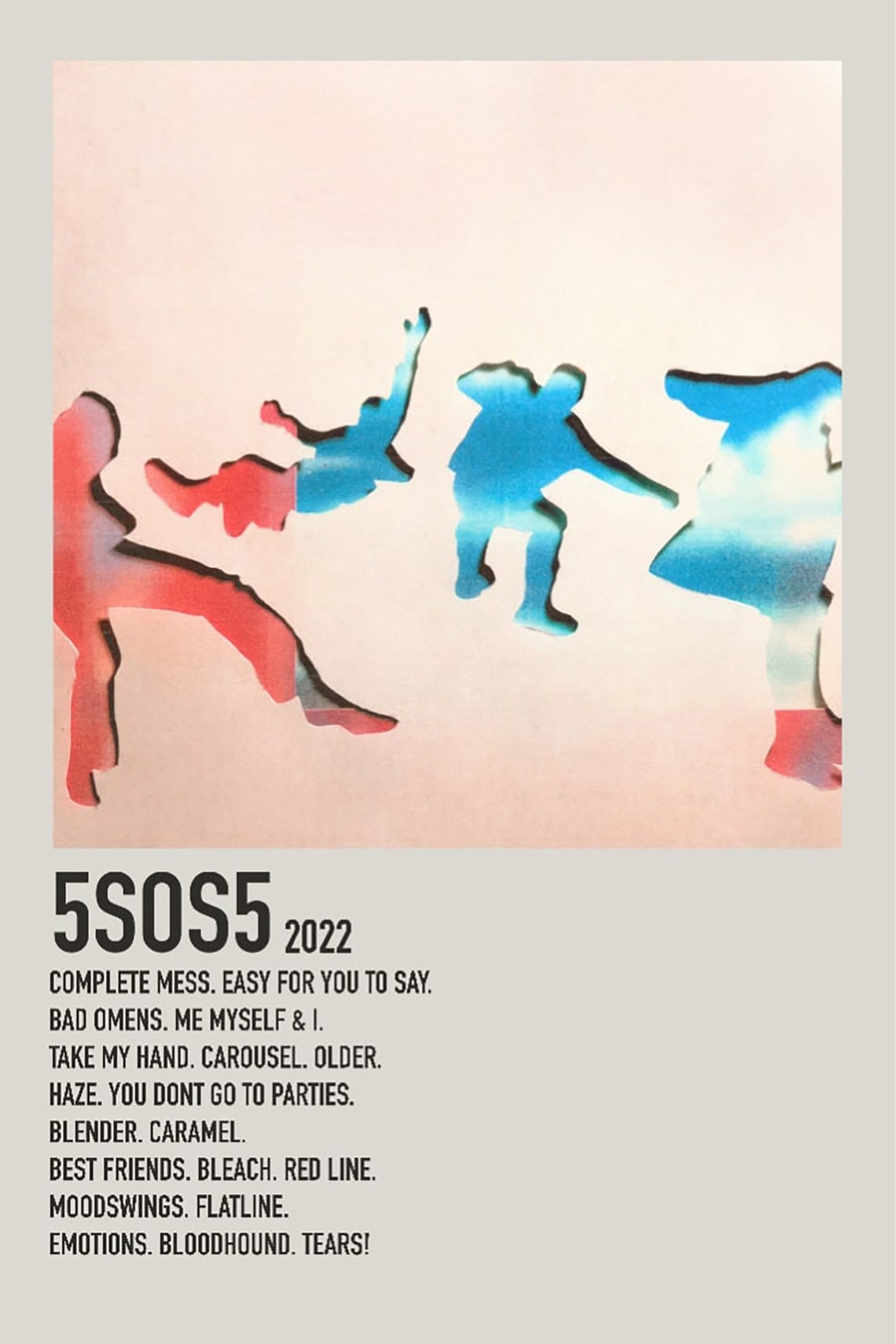 520 PCS Minimalist Album Cover Poster Music Wall Decor Music - Etsy