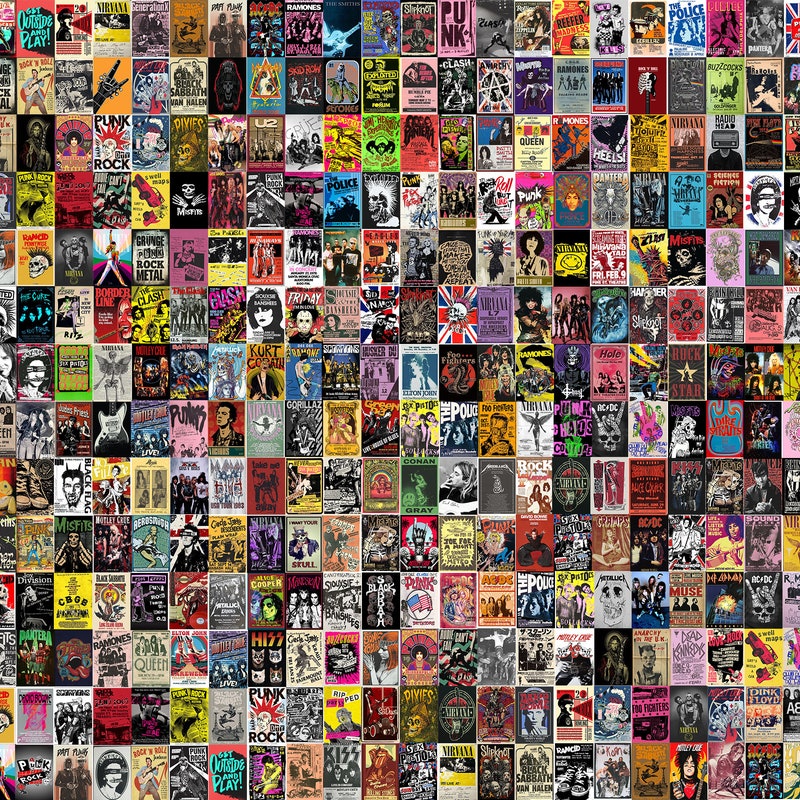 Punk Rock Art - Etsy