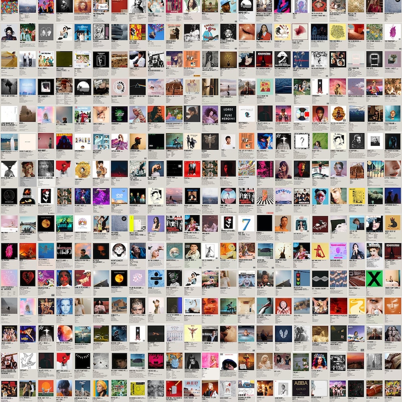 Music Album Posters - Etsy