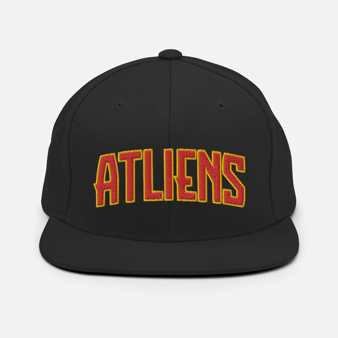 Atliens Snapback Hat | Fan of Atlanta Basketball Hat | Hawks Snapback ...