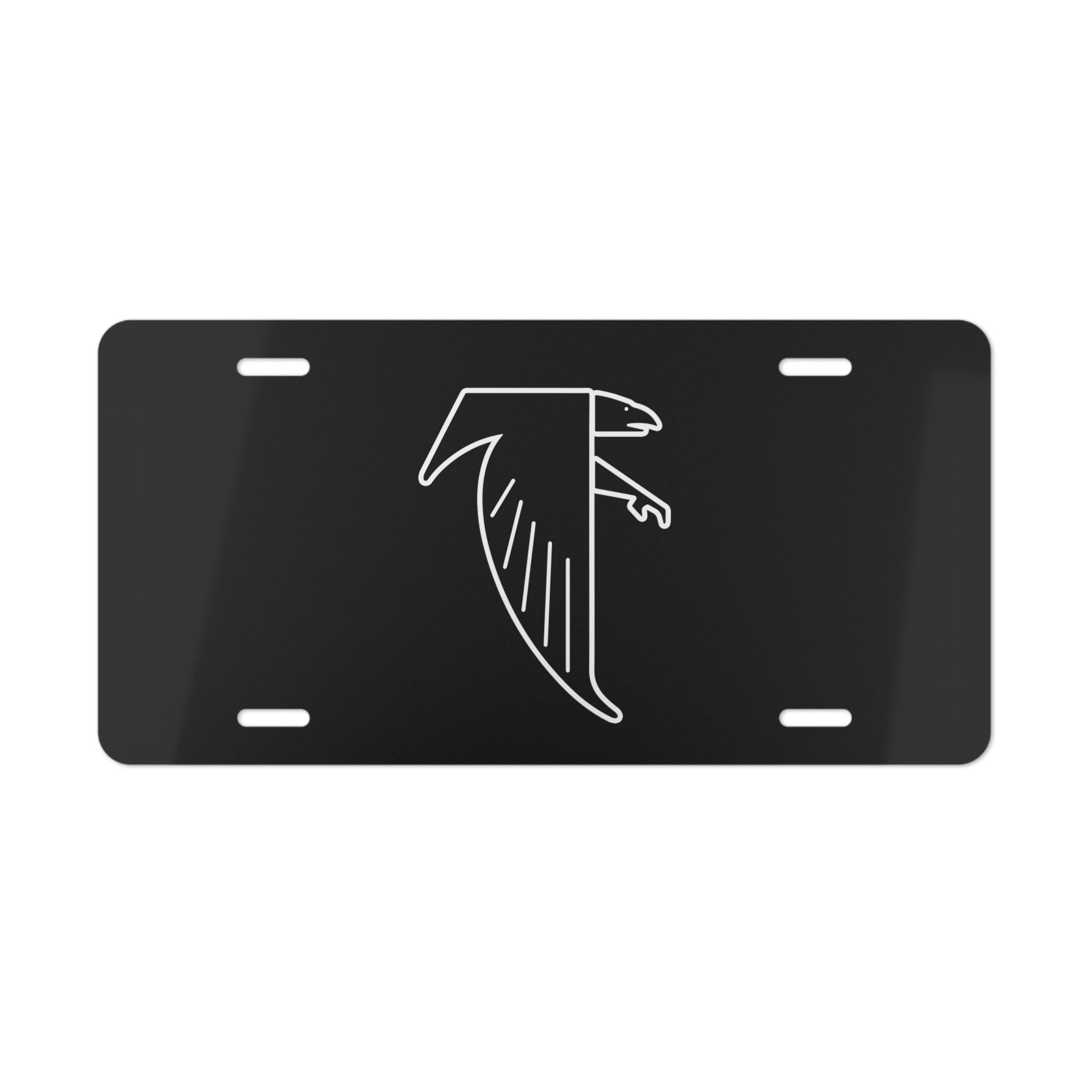 Retro 1966 License Plate | Fan of Atlanta Football License Plate ...