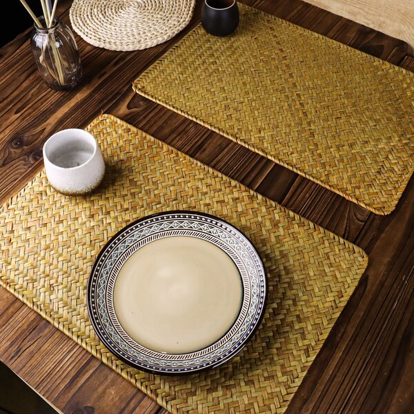 Woven Place Mats - Etsy