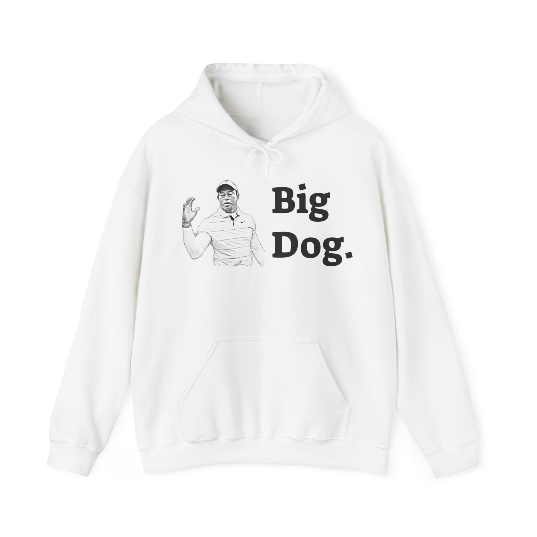 Big Dog Meme Tiger Woods Unisex Hoodie S-5XL, Funny Golf Party College ...