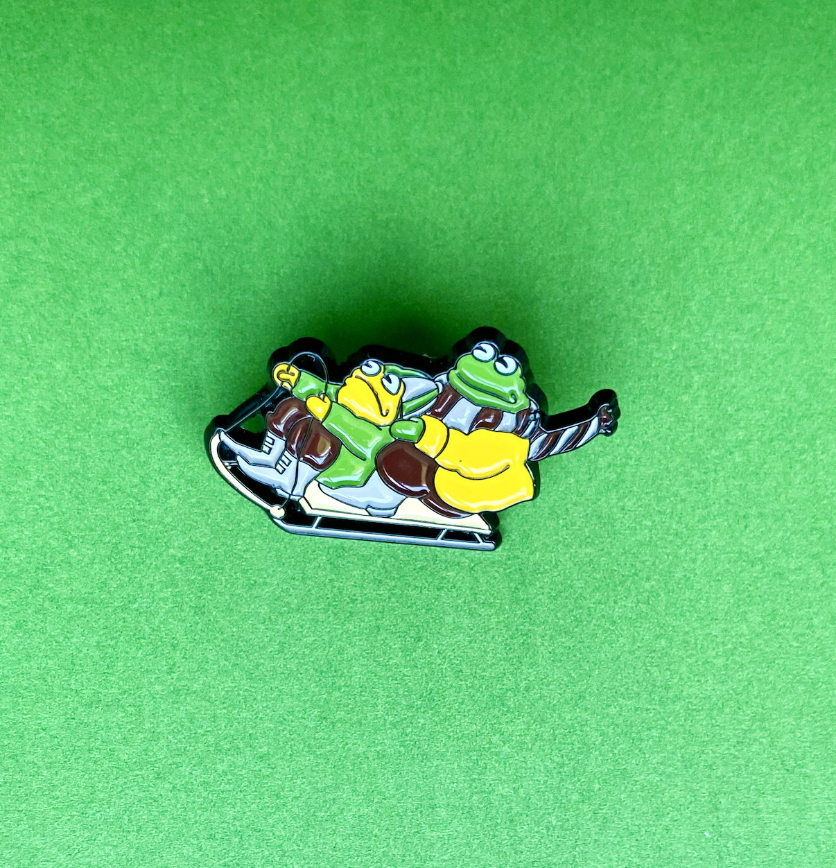 Froggy Friends Enamel Pins: Tarot Card Frog Lovers Duo - Etsy