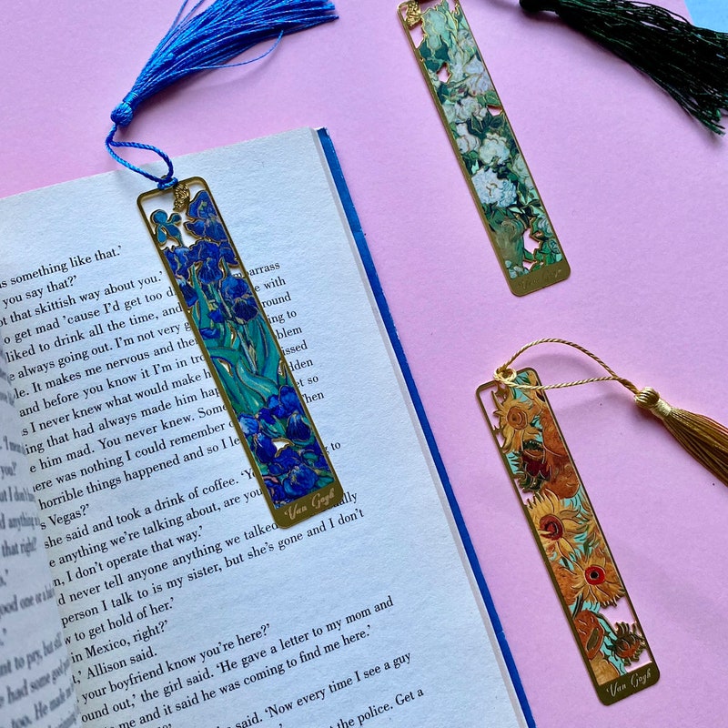 Metal Bookmarks - Etsy