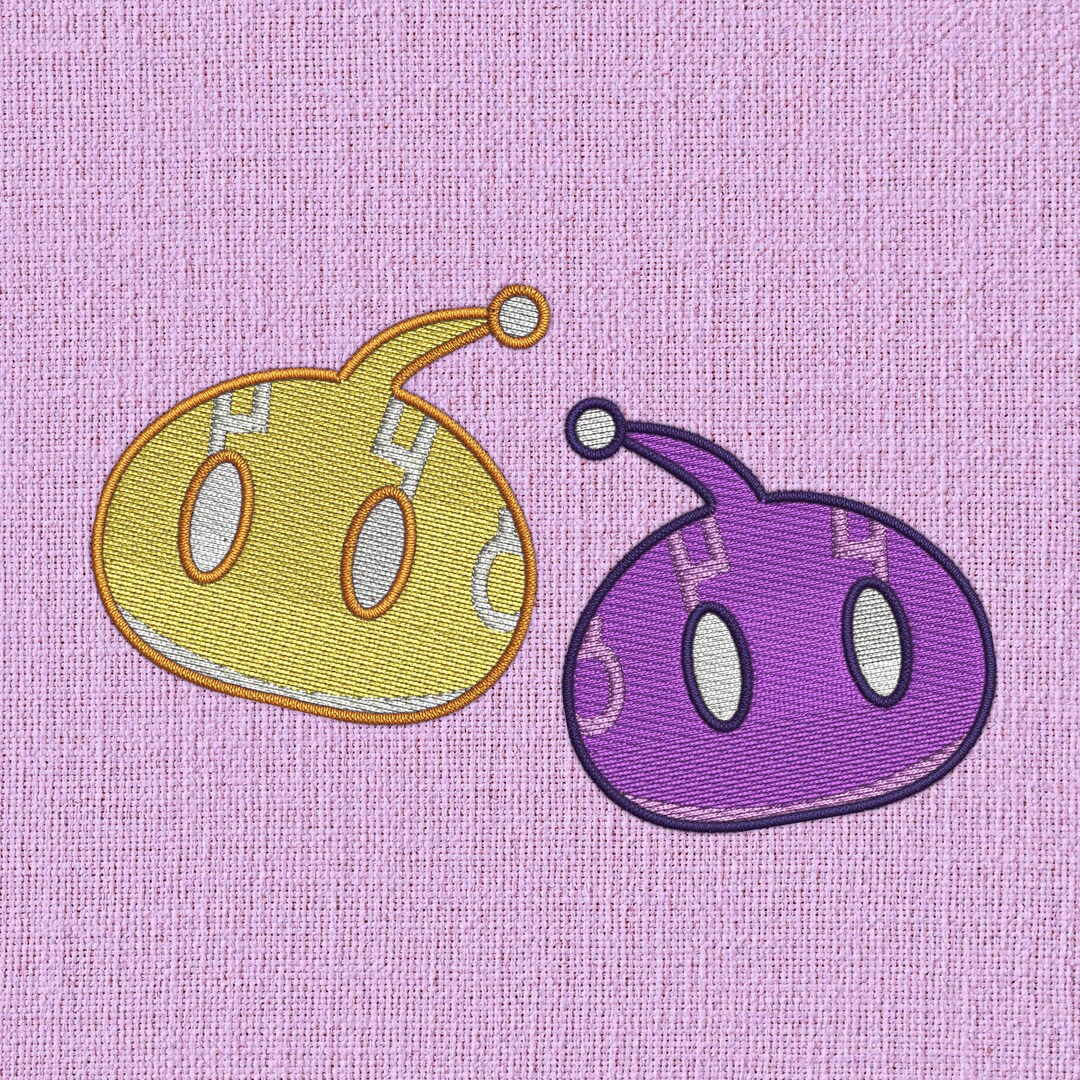 Electro Slimes - Machine Embroidery Files - Etsy