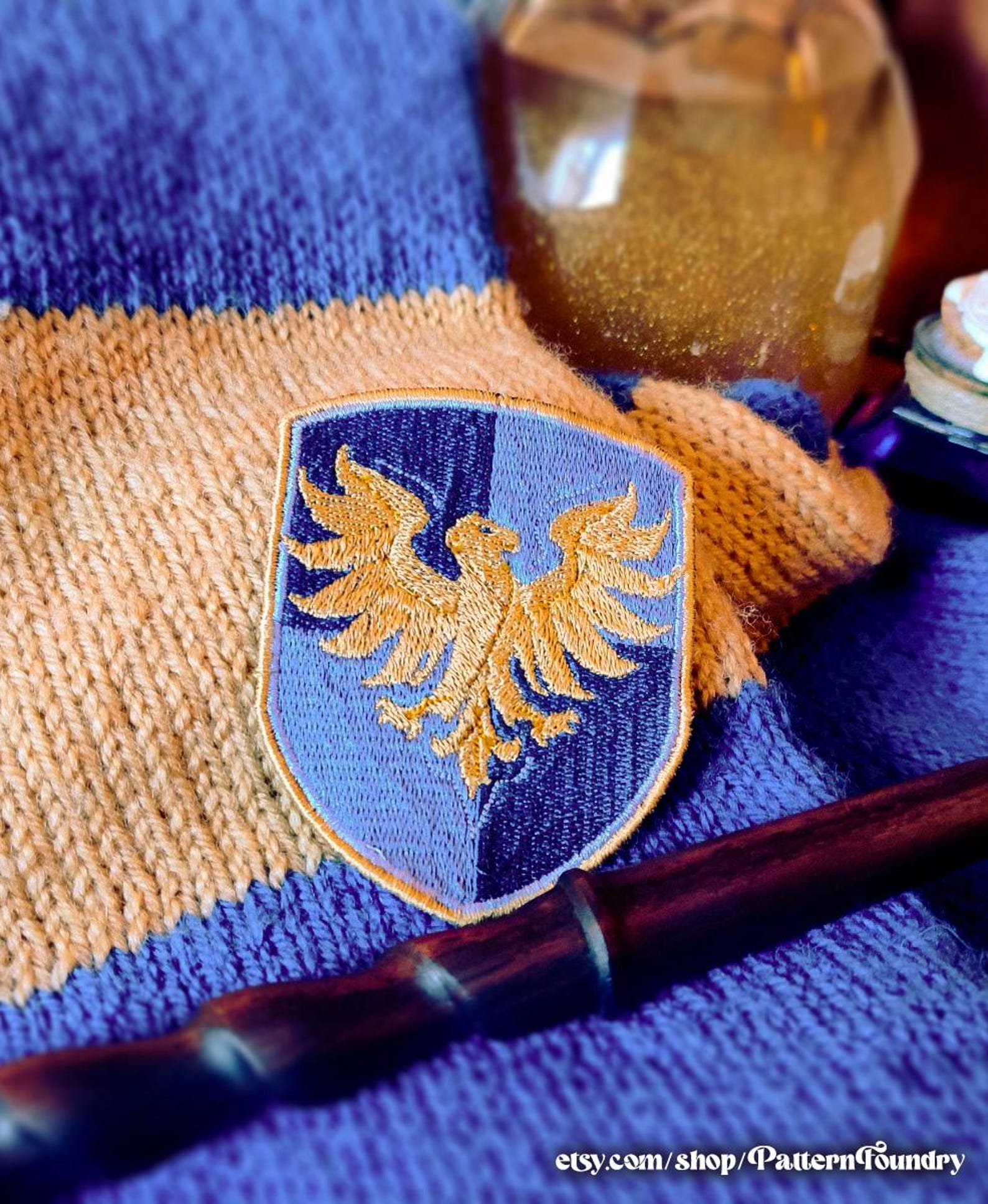 Wizard School Legacy Ravensmart Eagle House Robe Patch (cosplay ...