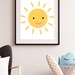 Sun Poster, Sun Poster, You Are My Sunshine, Children's Room Poster ...
