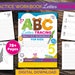 ABC Letter Tracing Practice Workbook for Kids: Learn to Write Alphabet ...