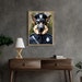 Printable Wall Art| Alsatian Police Officer Portrait |download & Print ...