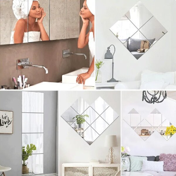 Adhesive Mirror - Etsy