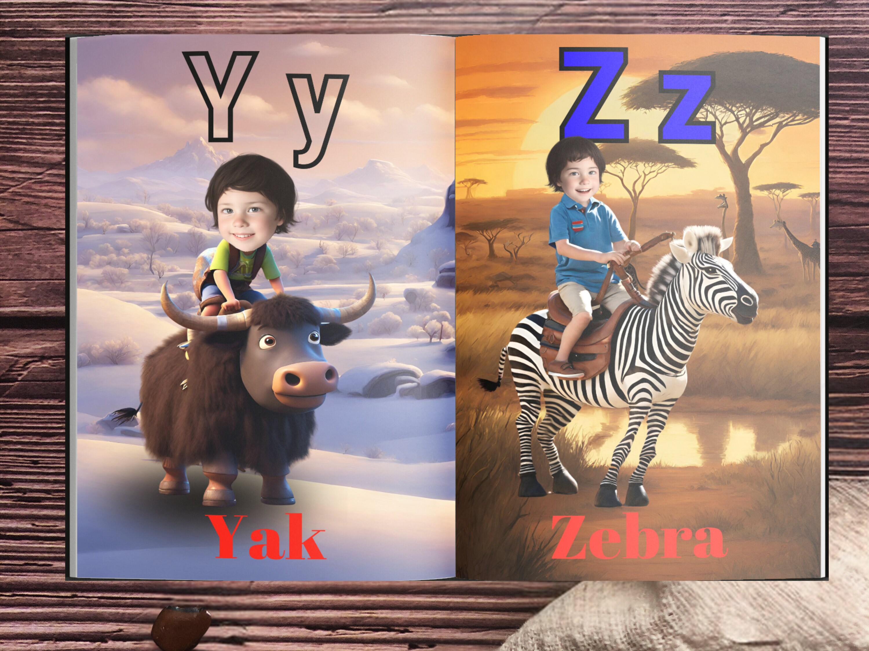 Customized Alphabet Book, Personalized Alphabet Book, the Best and Most ...