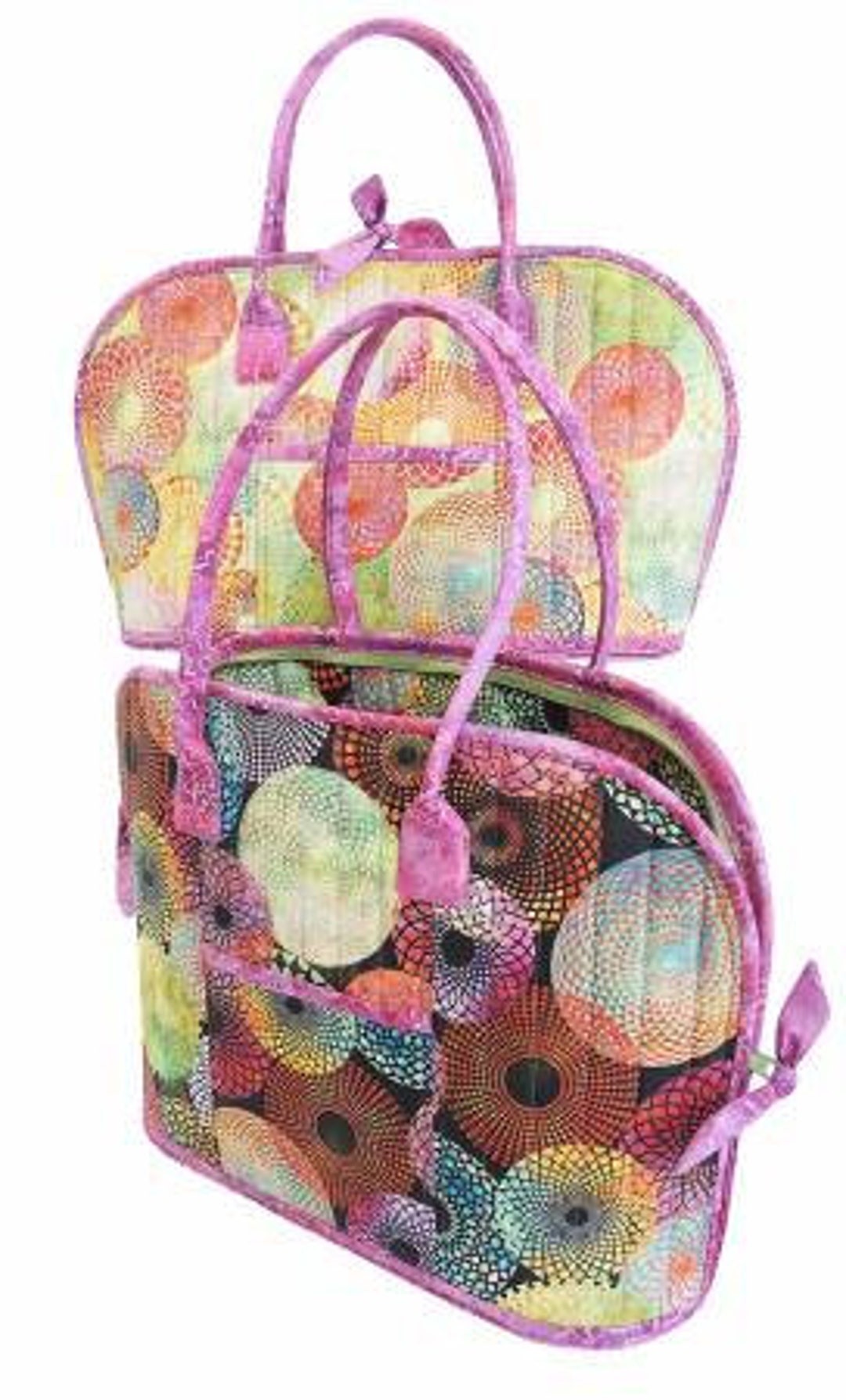 Zip Around Dome Top Bag Sewing Pattern - Etsy