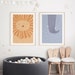Safari Set Leo Lion and Enno Elephant Poster I Jungle, Children's Room ...
