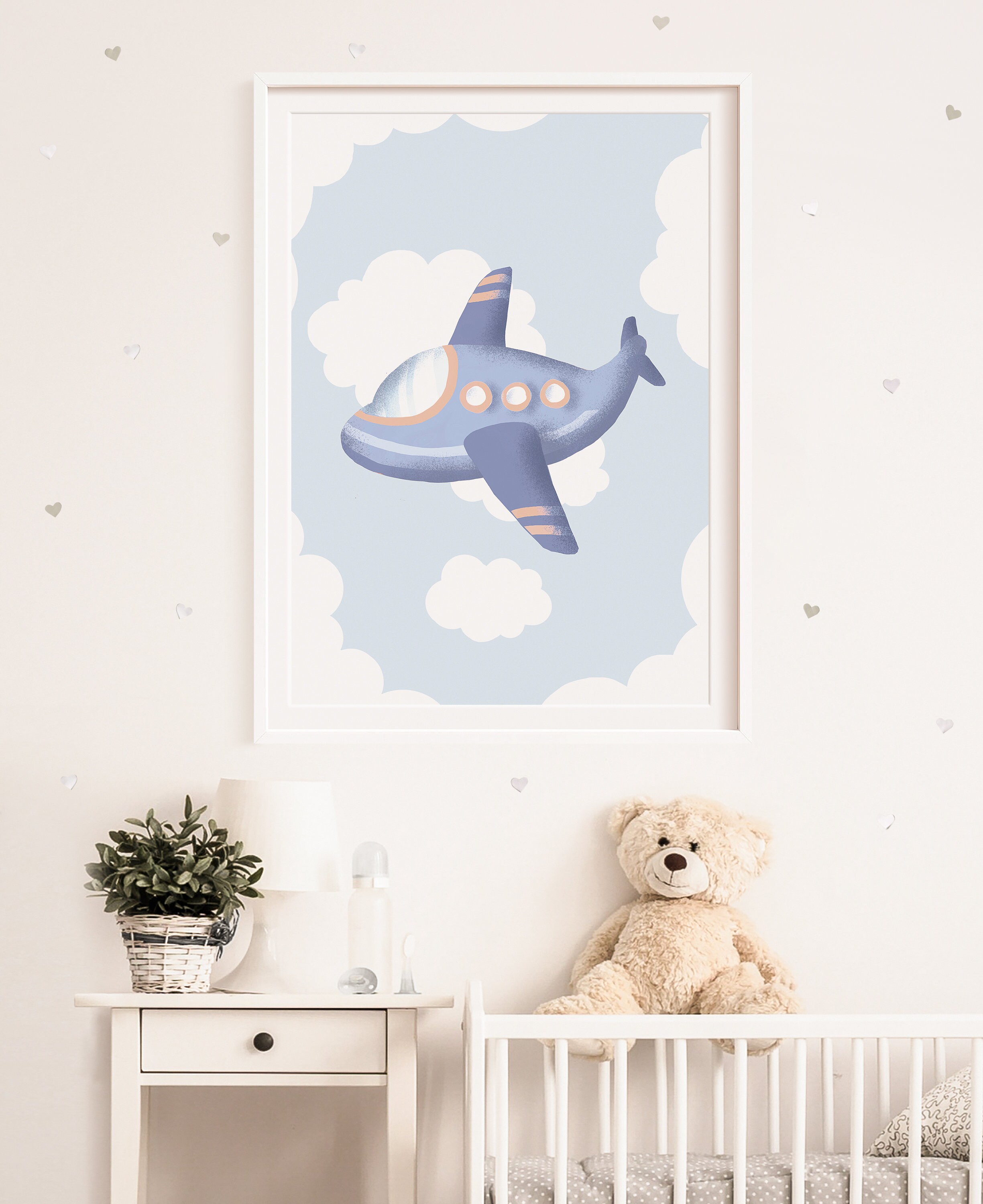 Airplane Poster I Pilot Poster, Airport Poster, Travel, Vacation ...