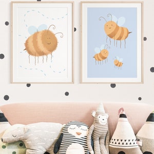 Bee Bumblebee Poster Set I Bee Poster, Bee Poster, Bumblebee Poster ...