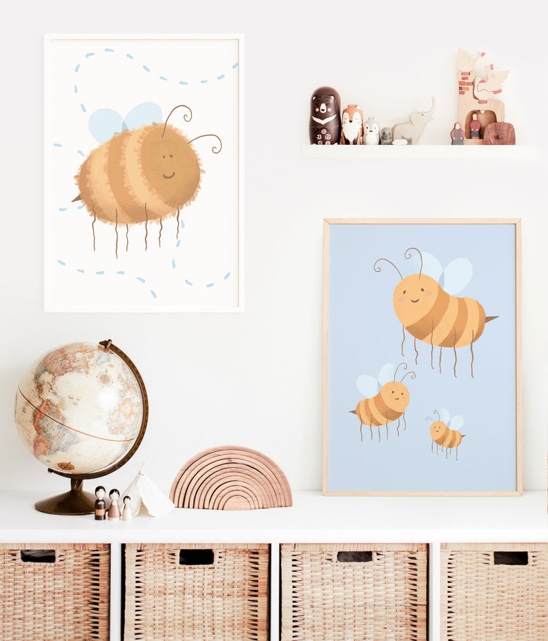 Bee Bumblebee Poster Set I Bee Poster, Bee Poster, Bumblebee Poster ...