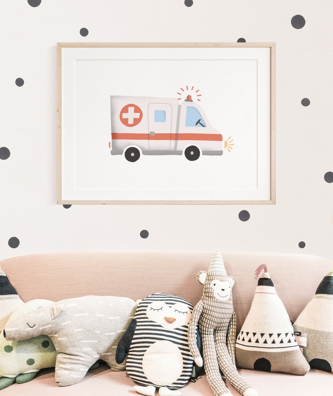 Ambulance Poster I Paramedic, Car Poster, Boy's Room Decor, Wall Decor ...