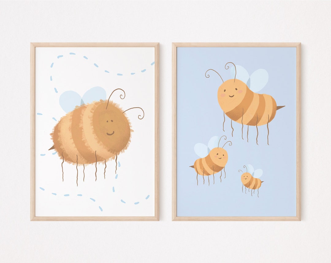 Bee Bumblebee Poster Set I Bee Poster, Bee Poster, Bumblebee Poster ...