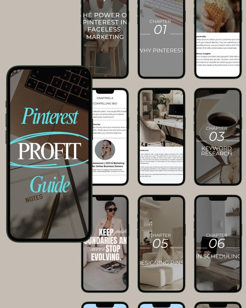 Pinterest Profit Mastery Guide: PLR MRR Digital Marketing Bundle (PDF ...