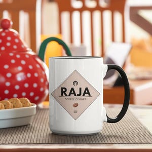 Coral Island Coffee Mug: Raja Coffee Corner Gamer Gift - Etsy