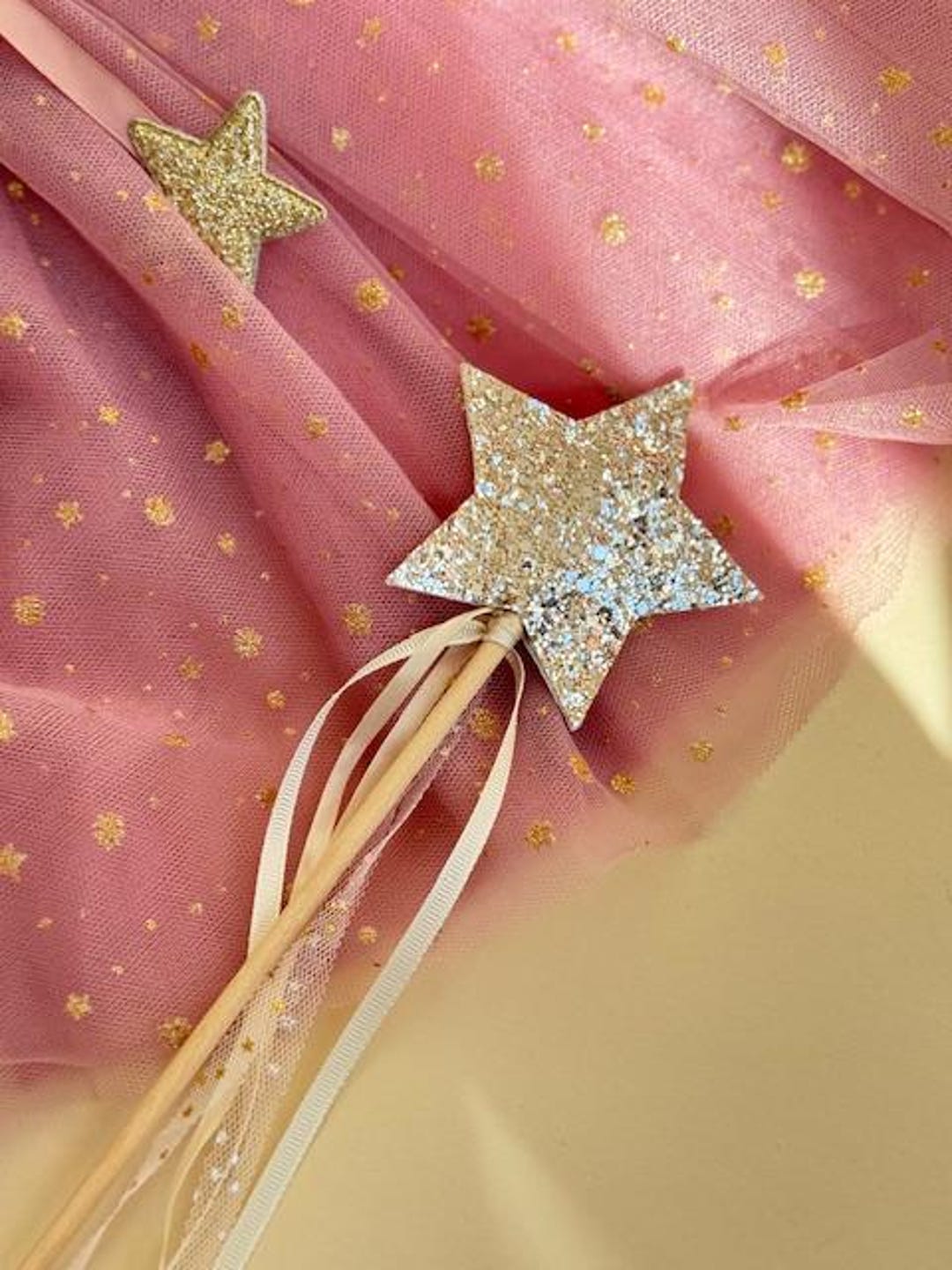 Glitter Star Sticks, Magical Fairy Wand, Star Centerpiece Sticks, Star ...