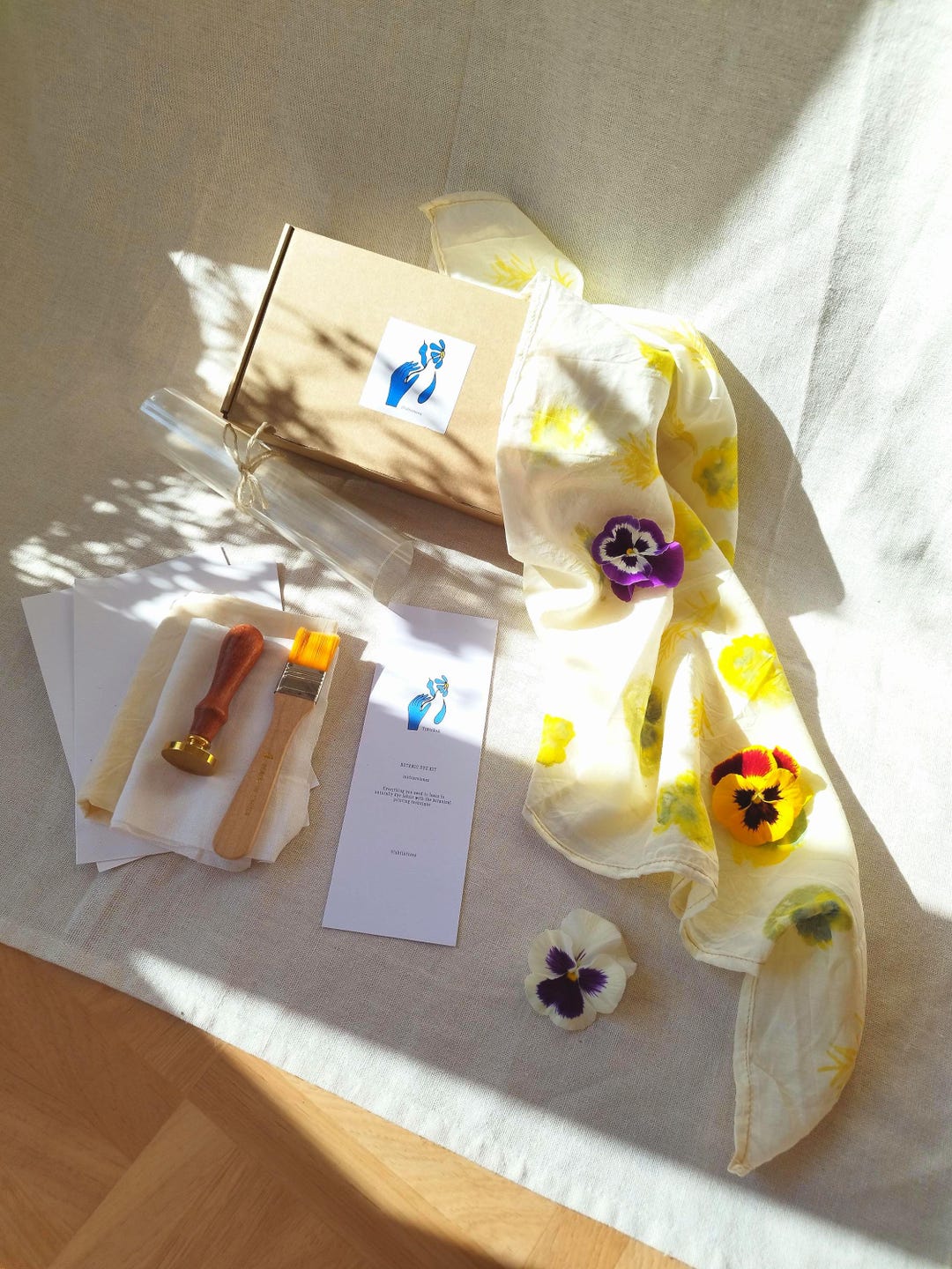 Hapa Zome Kit // Natural Stamping Kit // Creative Kit for Kids//diy Box ...