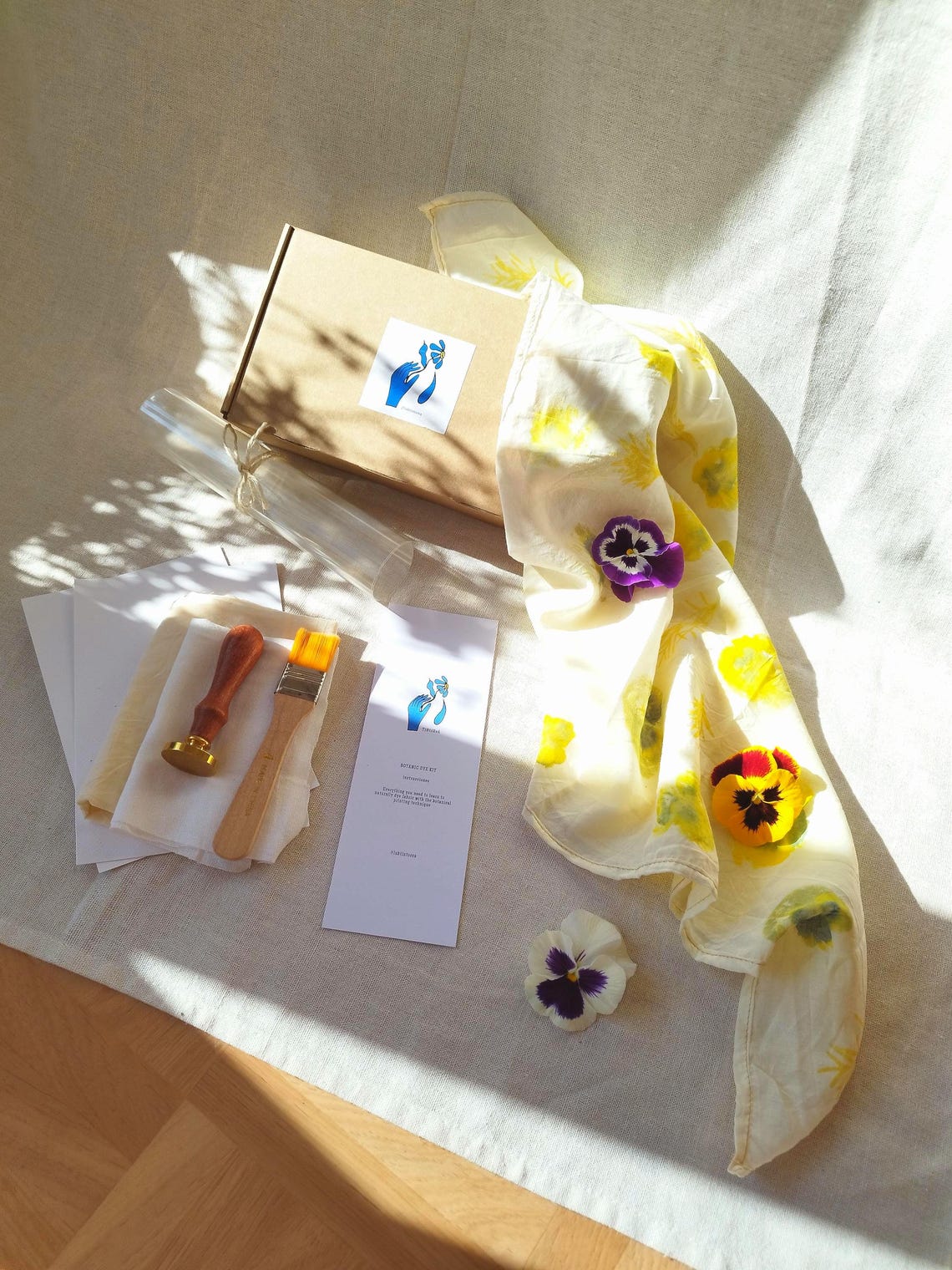 Hapa Zome Kit // Natural Stamping Kit // Creative Kit for Kids//diy Box ...