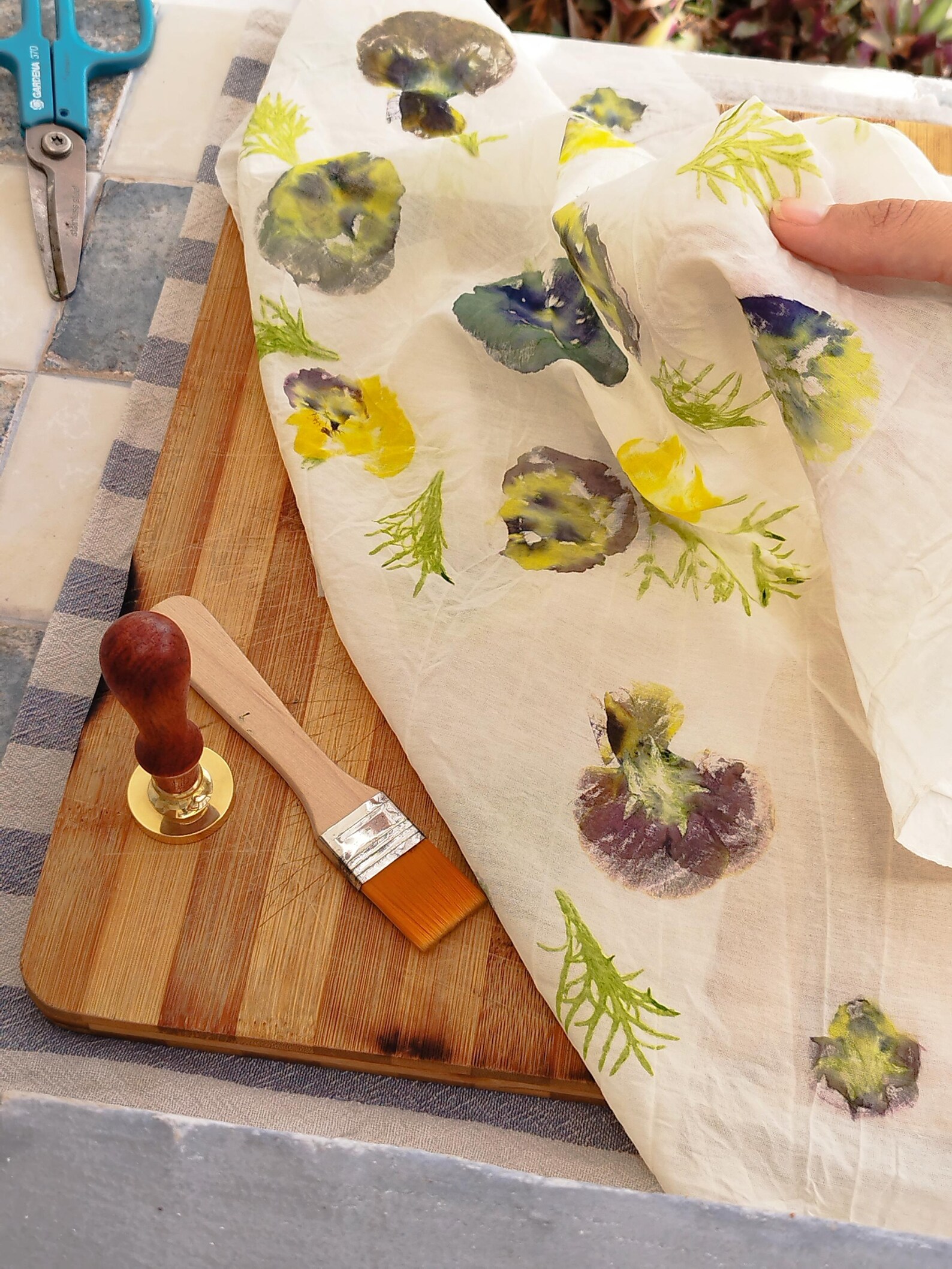 Hapa Zome Kit // Natural Stamping Kit // Creative Kit for Kids//diy Box ...